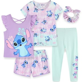 Disney Girls Lilo & Stitch Clothing Set - Stitch Sweatshirt Hoodie and ...