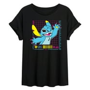 Disney Lilo and Stitch Girls Short Sleeve T-Shirt- Stitch & Angel Girls ...