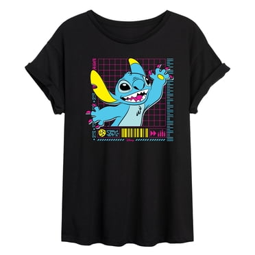 Disney Lilo and Stitch Girls Short Sleeve T-Shirt- Stitch & Angel Girls ...