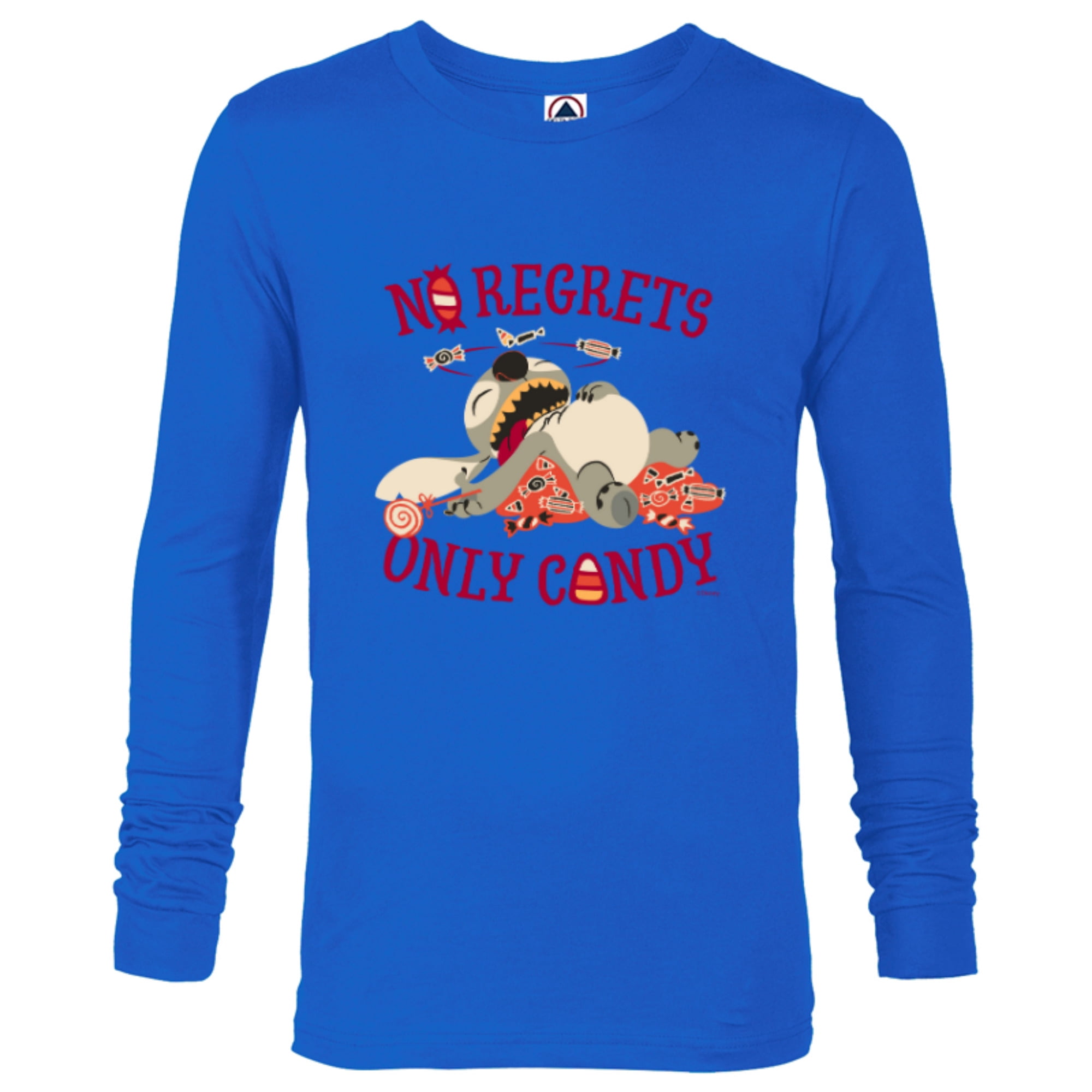 Disney Lilo & Stitch No Regrets Only Candy Halloween - Long Sleeve T ...