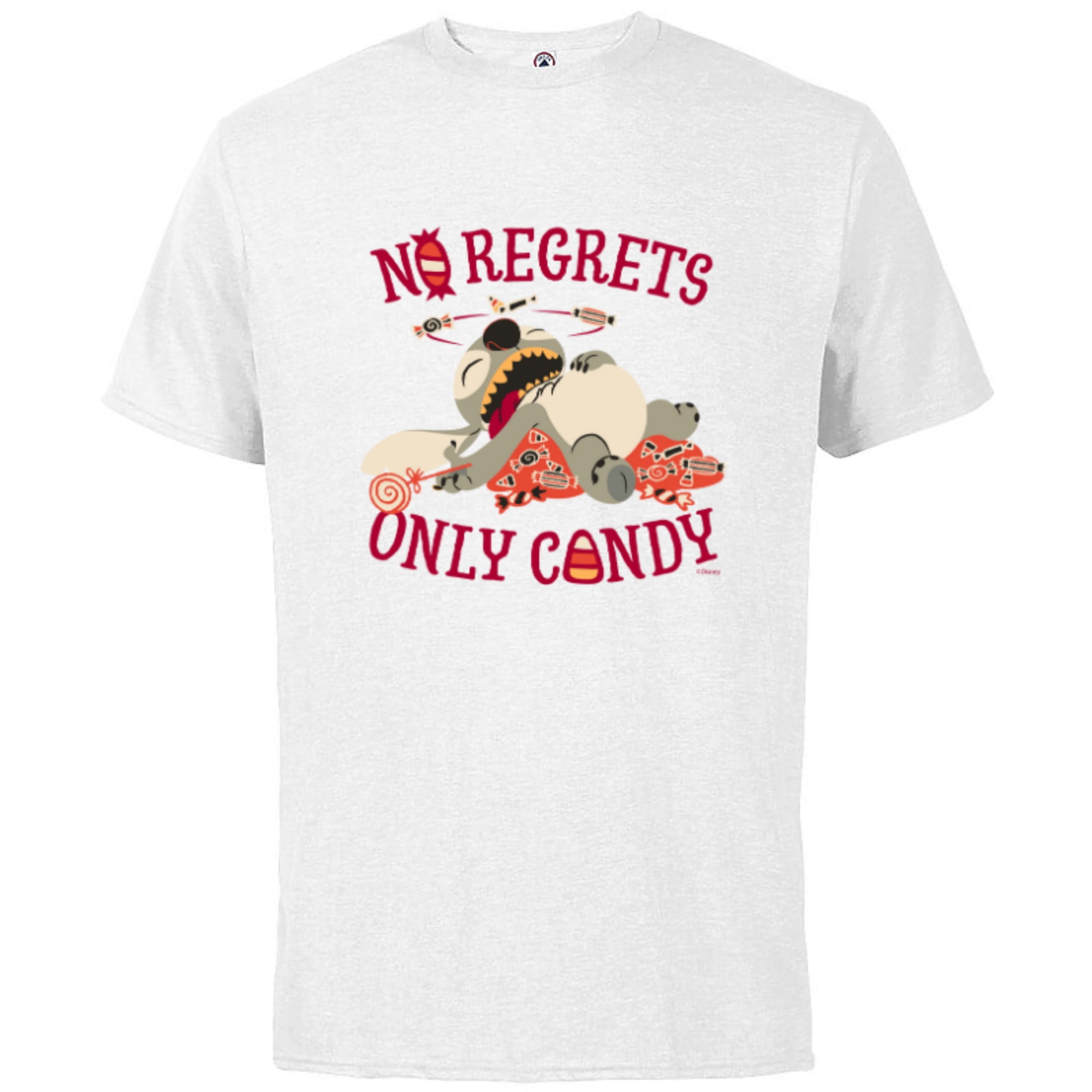 Disney Lilo & Stitch No Regrets Only Candy Halloween - Short Sleeve ...