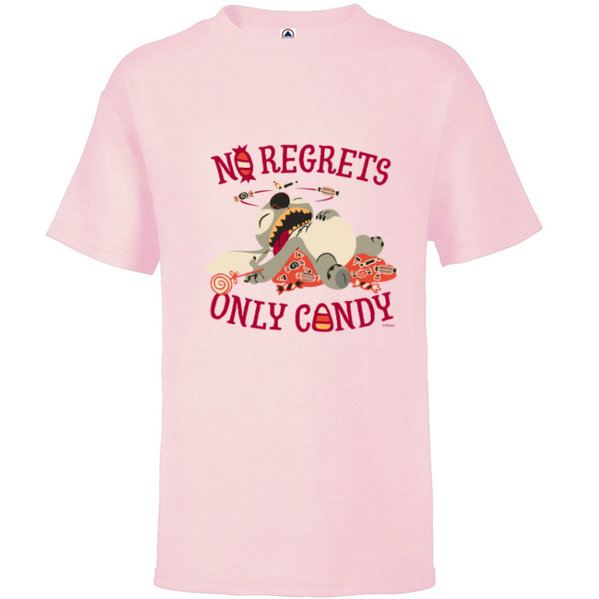 Disney Lilo & Stitch No Regrets Only Candy Halloween - Short Sleeve T ...