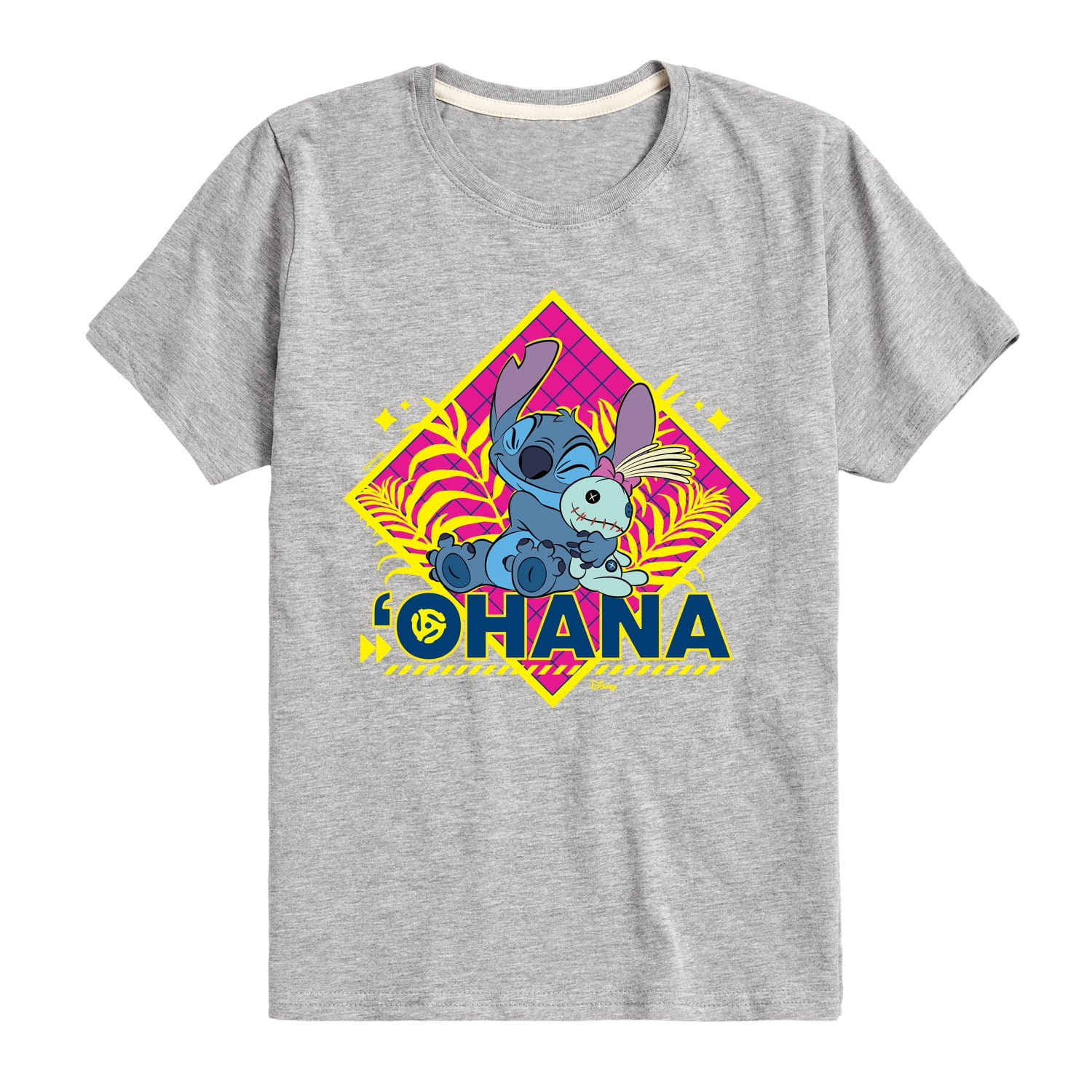 Disney - Lilo & Stitch - Ohana - Toddler & Youth Short Sleeve Graphic T-Shirt - Walmart.com