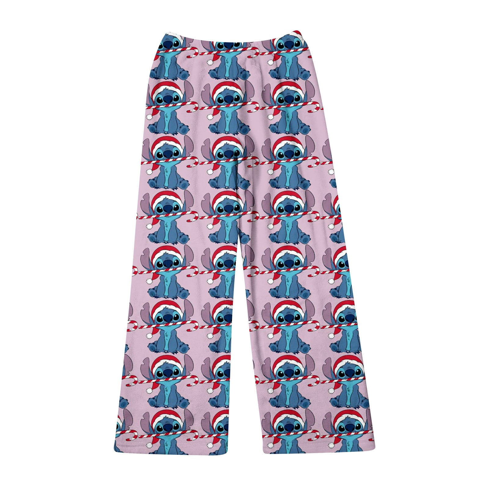 Disney Lilo & Stitch Pajama Pant,Women's Wide Leg Pajama Pants with Fun ...