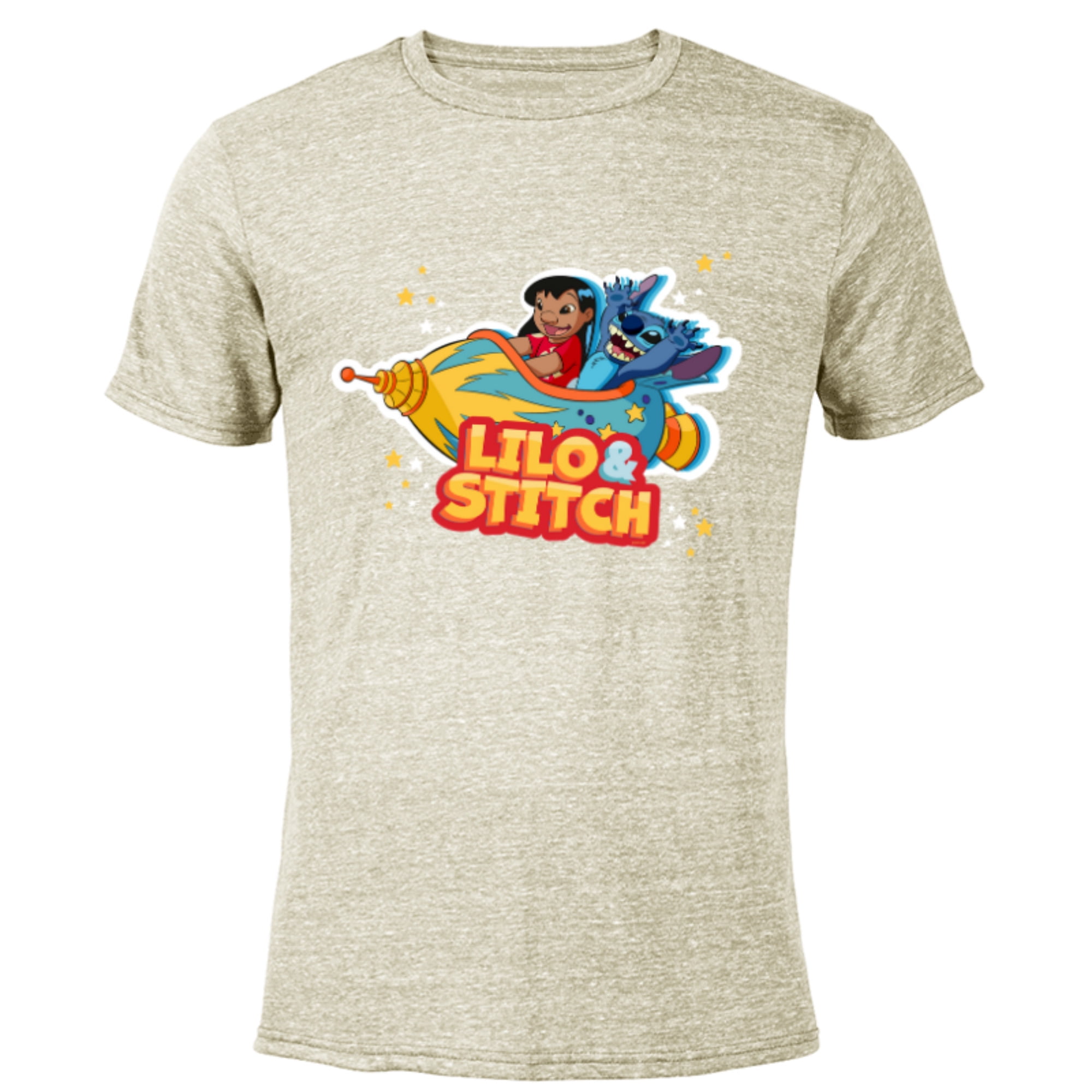 Disney Lilo & Stitch Rocket Ride - Short Sleeve Blended T-Shirt for ...