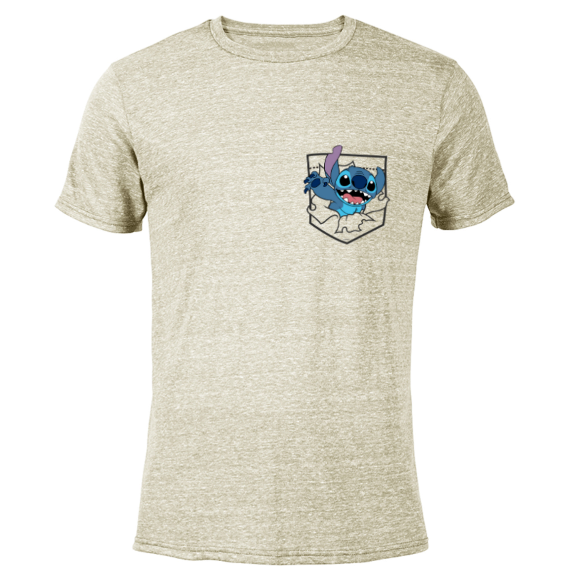 Disney Lilo & Stitch Small Pocket Breakout 626 - Short Sleeve Blended T ...