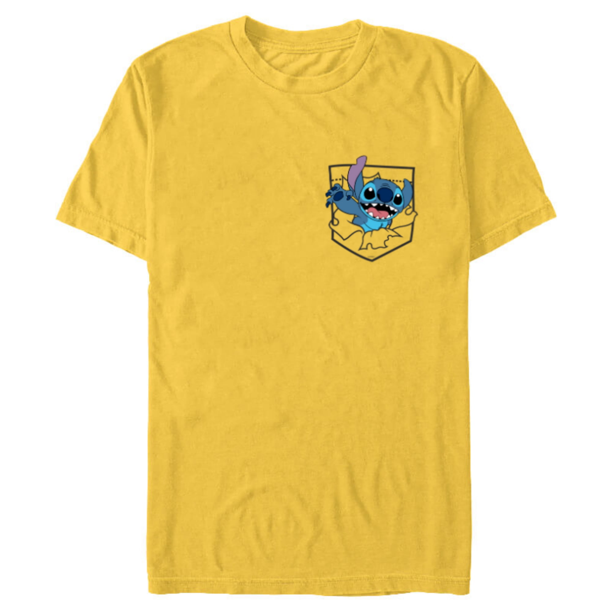 Disney Lilo & Stitch Small Pocket Breakout 626 - Short Sleeve Blended T ...