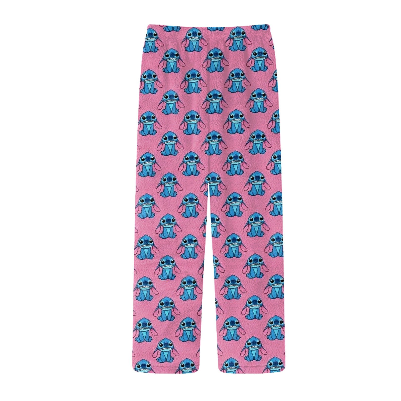 Disney Lilo & Stitch Soft Touch Cotton Pajama Pants for Women Pink 2XL ...