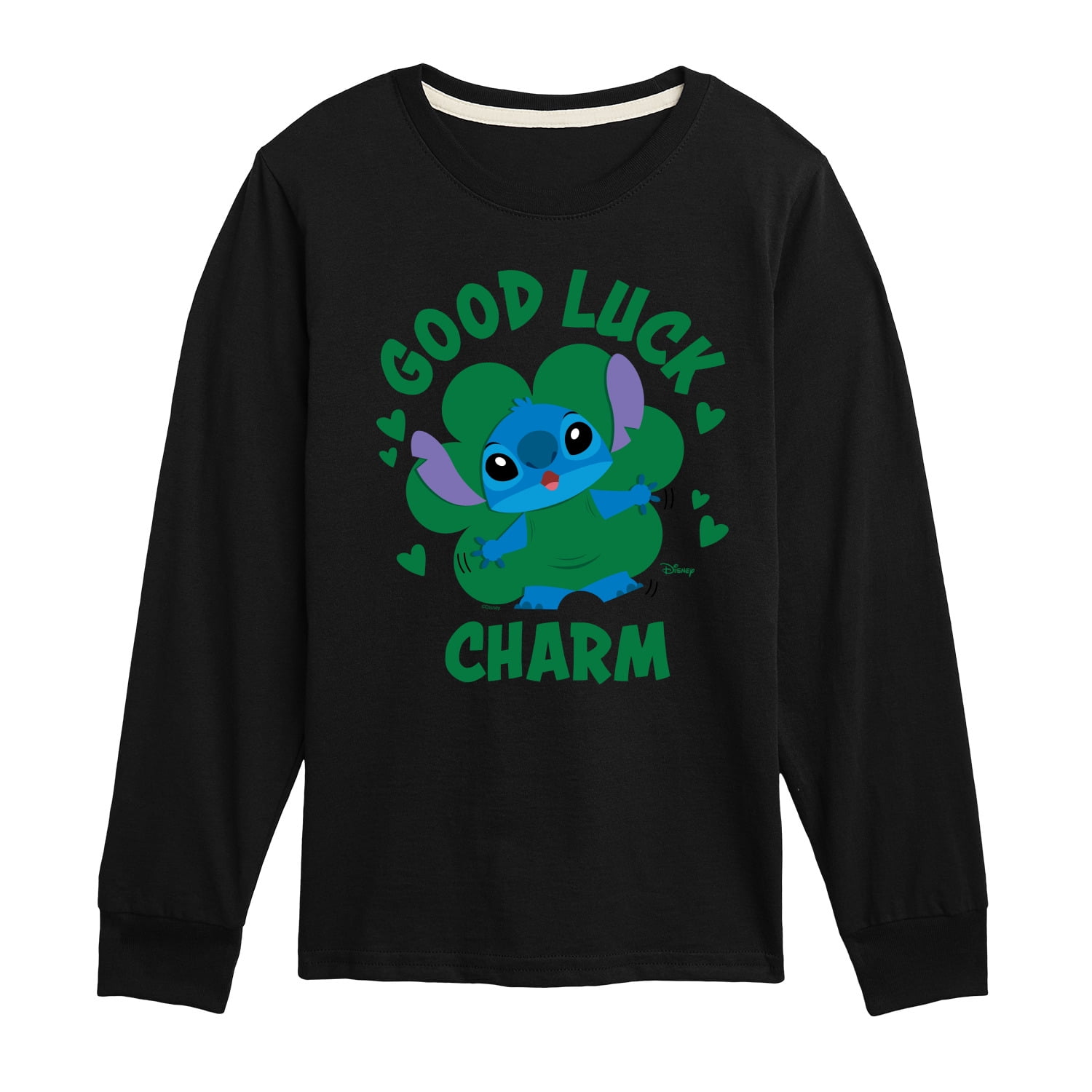Disney Lilo & Stitch - St. Patrick's Day - Good Luck Charm - Toddler ...