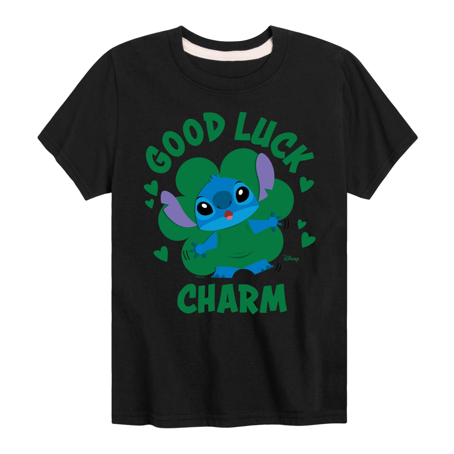 Disney Lilo & Stitch - St. Patrick's Day - Good Luck Charm - Toddler ...
