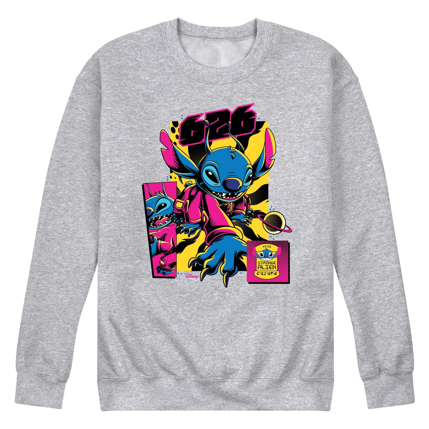 Disney - Lilo & Stitch - Stitch 626 Comic Page - Men's Crew Neck Fleece ...
