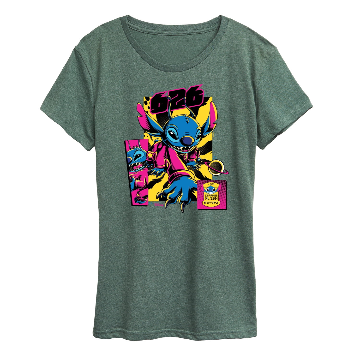 Disney - Lilo & Stitch - Stitch 626 Comic Page - Women's Short Sleeve ...
