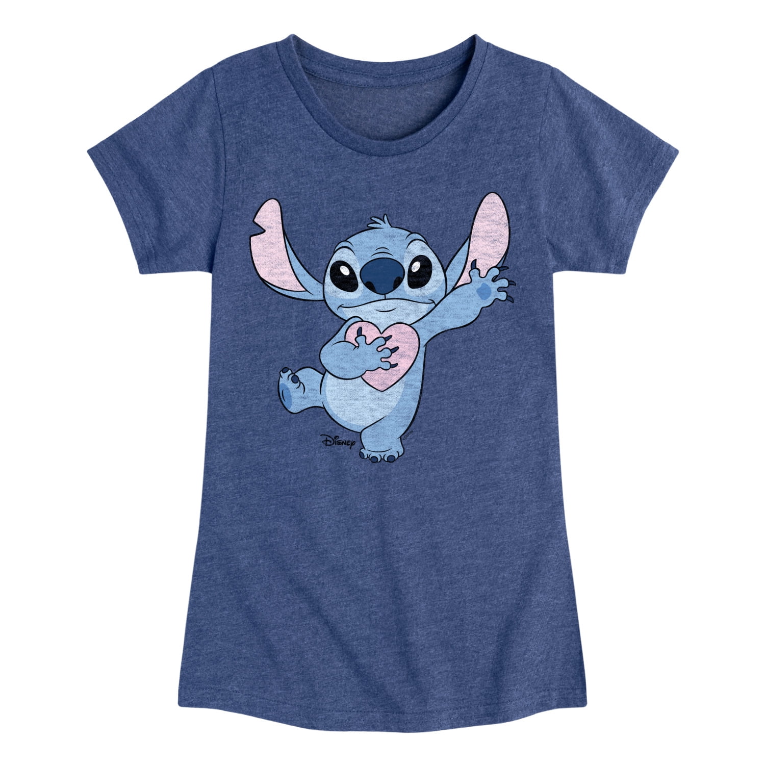 Disney - Lilo & Stitch - Stitch Hearts You - Toddler & Youth Girls ...