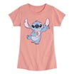 Disney Lilo and Stitch Girls Short Sleeve T-Shirt- Stitch & Angel Girls ...