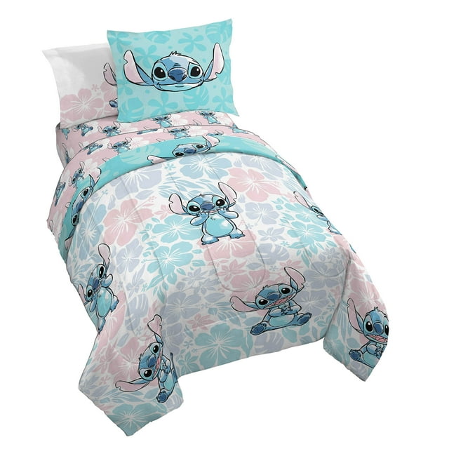 Disney Lilo & Stitch Comfortable Kids Full Bed Set, 7 Piece, 100% ...