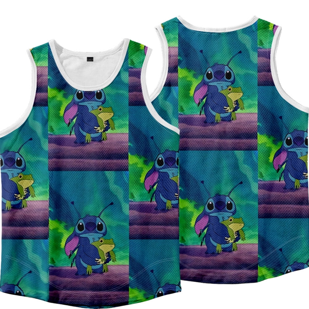 Disney Lilo & Stitch Tank Tops Sports Vest Sports Tank Tops For Men ...