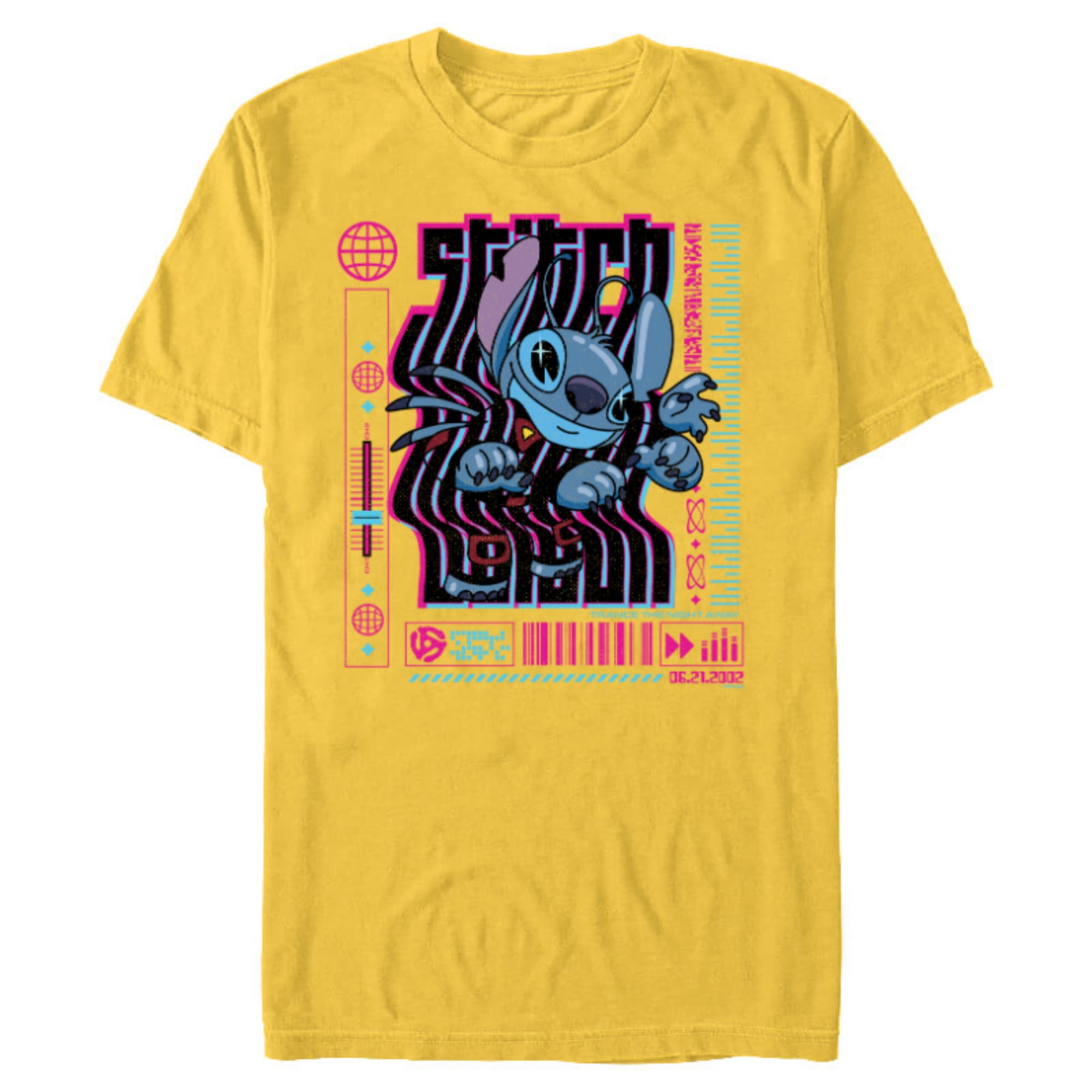 Disney Lilo & Stitch Techno Trance the Night Away 2002 - Short Sleeve ...