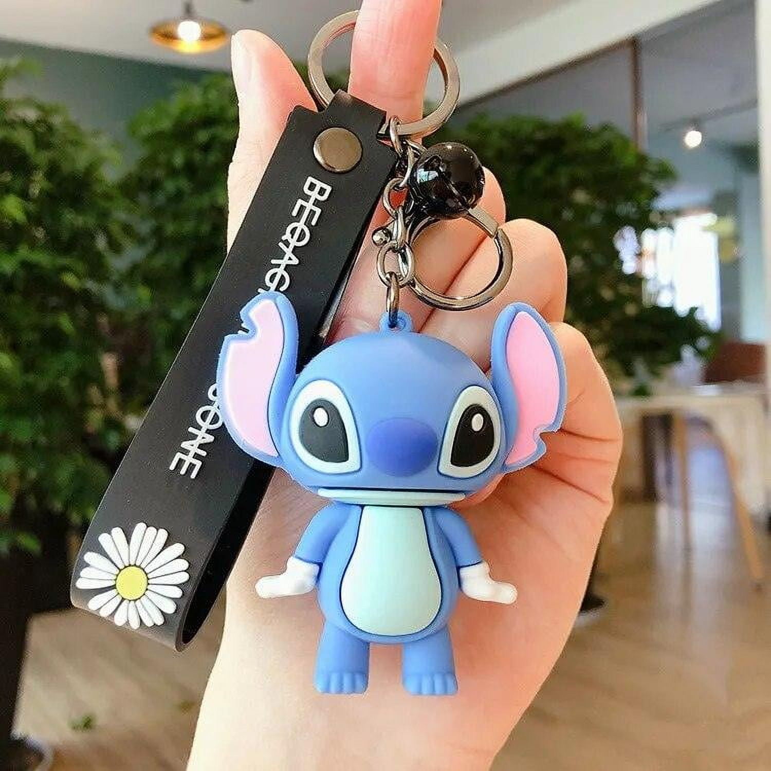 Disney Lilo & Stitch Toys Keychian Anime Stitch Pendant Keychain Sweet ...