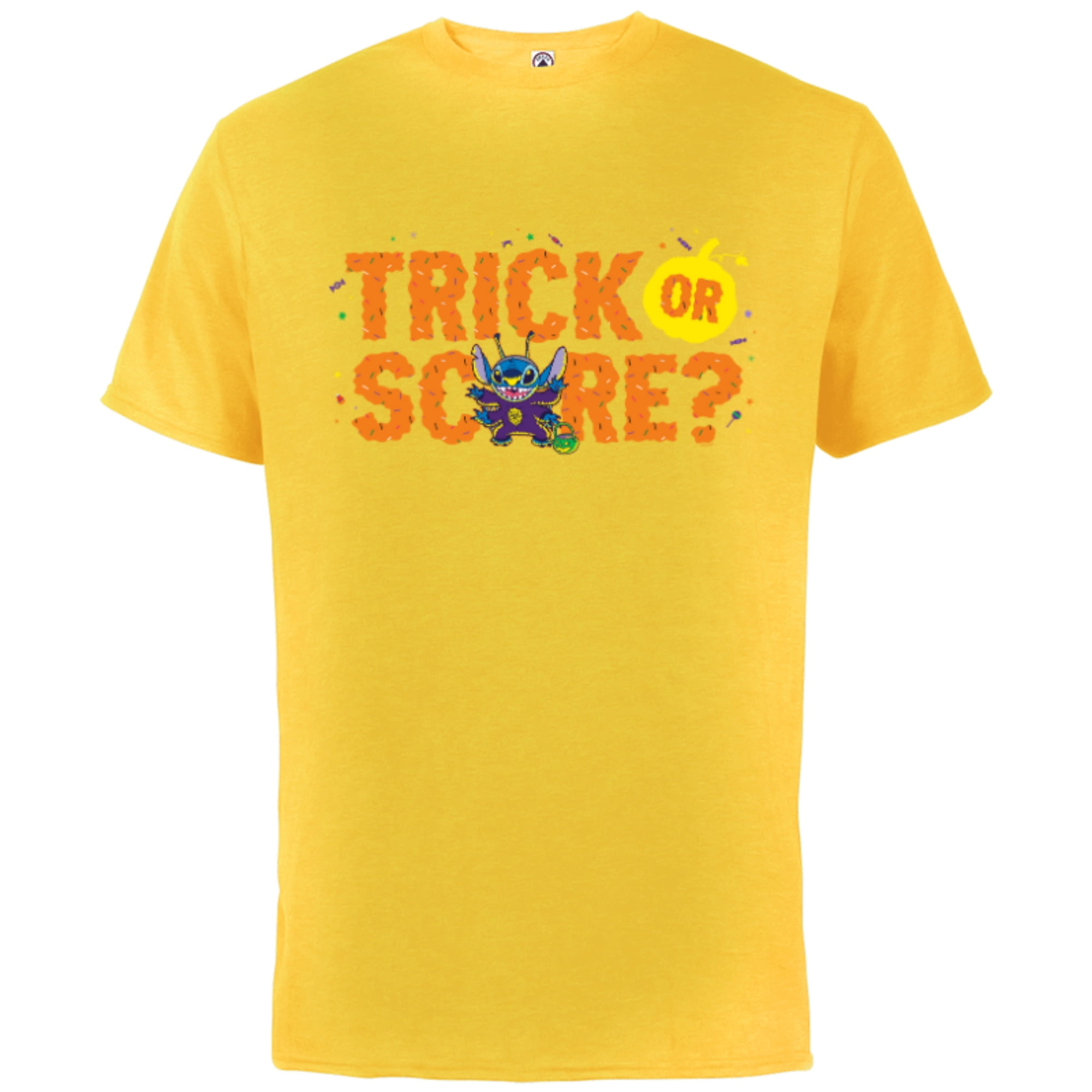Disney Lilo & Stitch Trick or Scare? Halloween- Short Sleeve Cotton T ...
