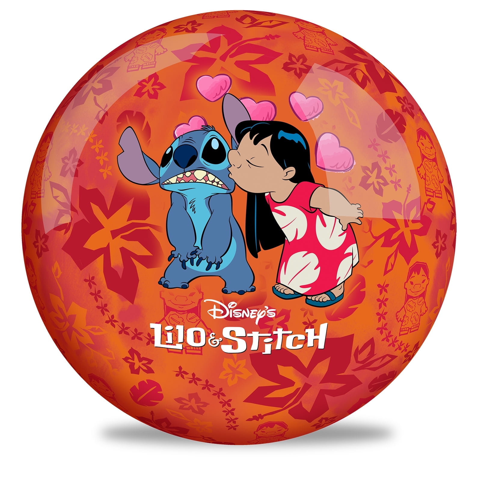 Disney Lilo & Stitch Undrilled Bowling Ball 12lb - Walmart.com