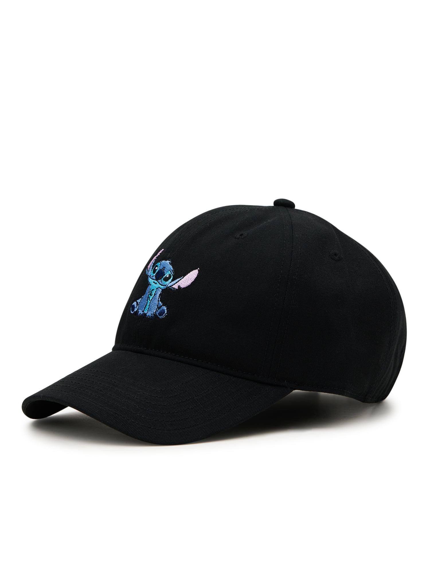 Disney Lilo & Stitch Unisex Stitch Baseball Cap Black - Walmart.com