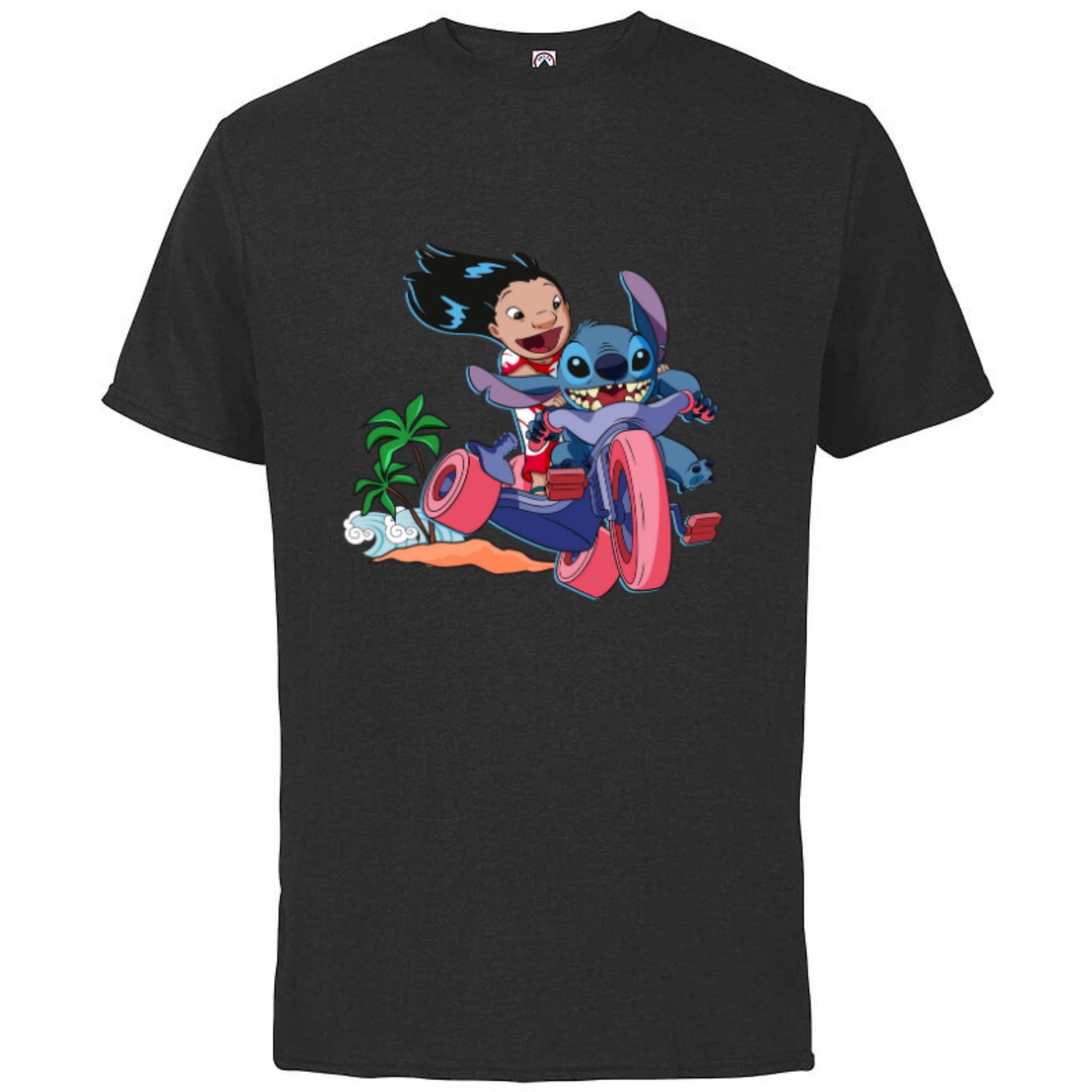 Disney Lilo & Stitch Wild Ride - Short Sleeve Cotton T-Shirt for Adults ...