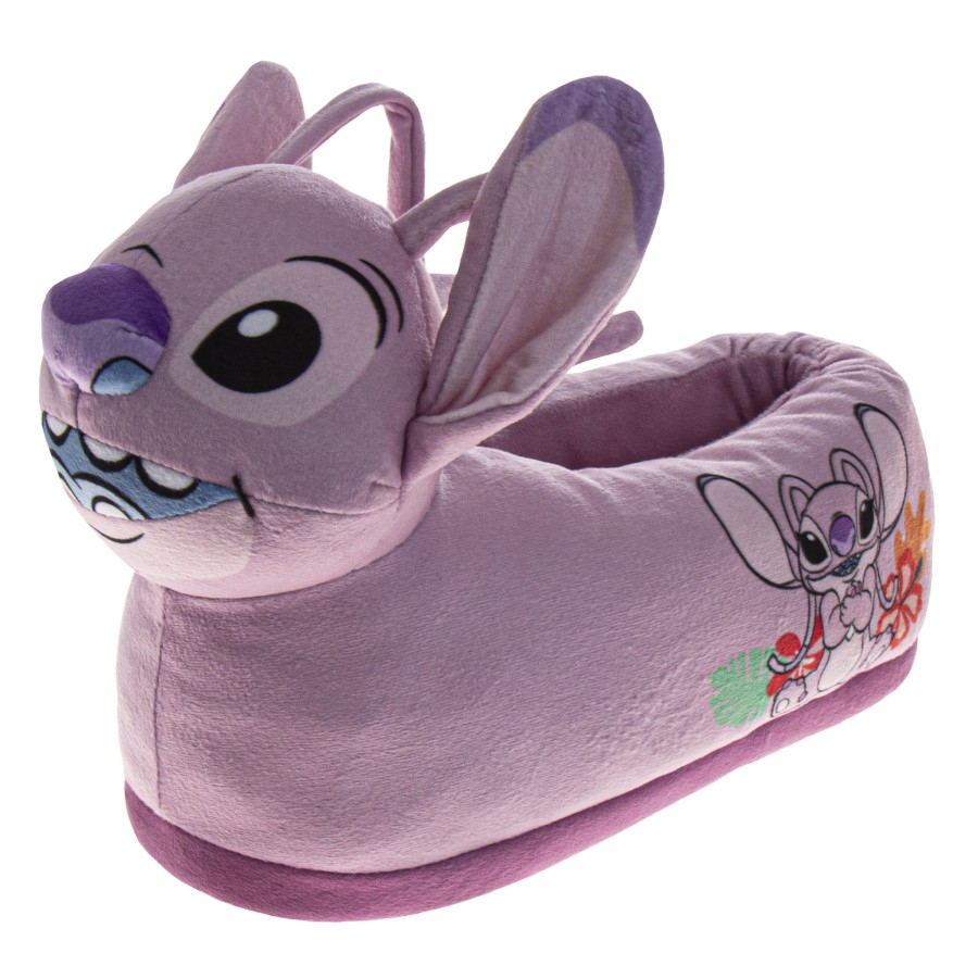 Disney Lilo and Stitch Women’S Slip On Slippers, Pink Blue, Size: 506 ...