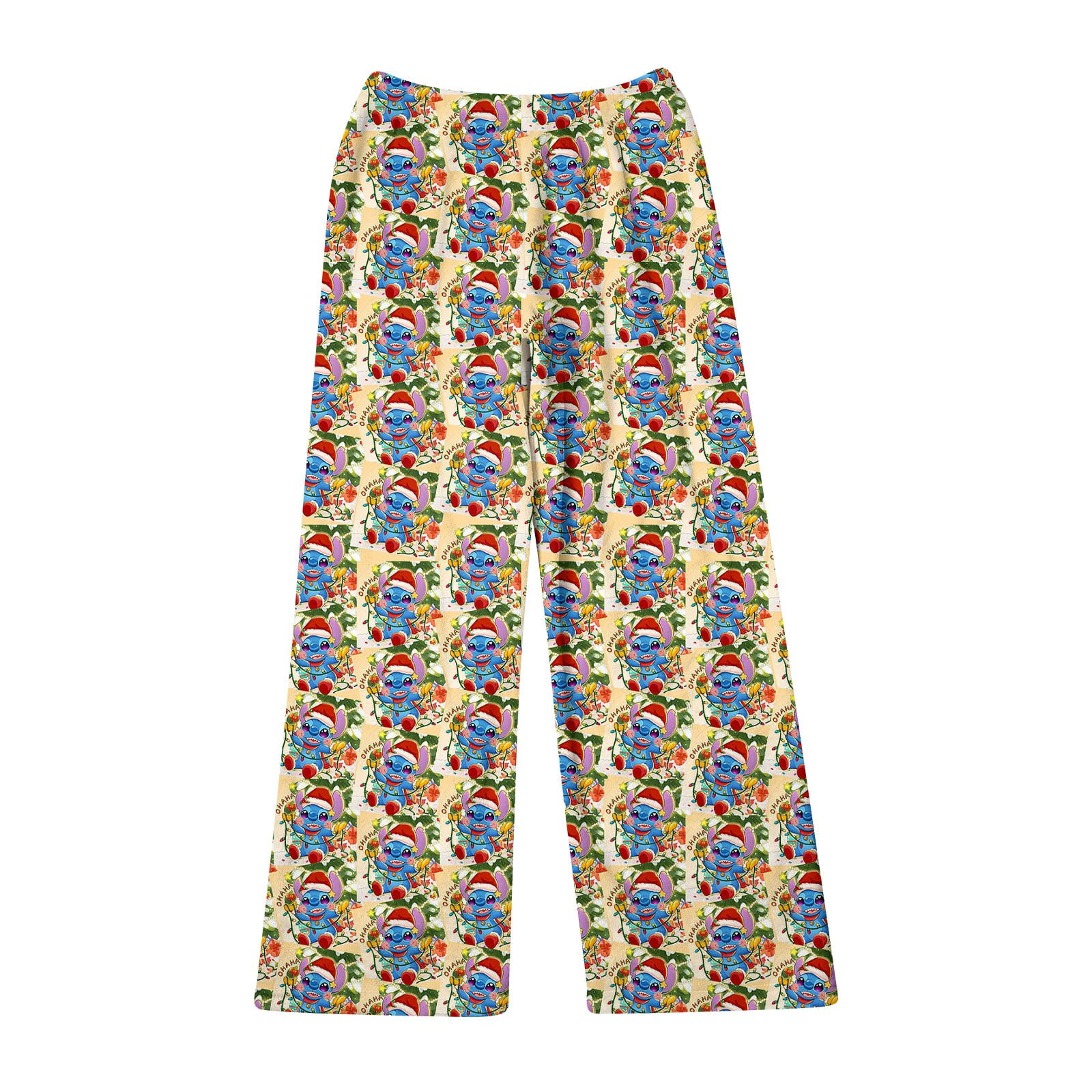 Disney Lilo & Stitch Women's Soft Touch Cotton Pajama Pants Orange XS ...