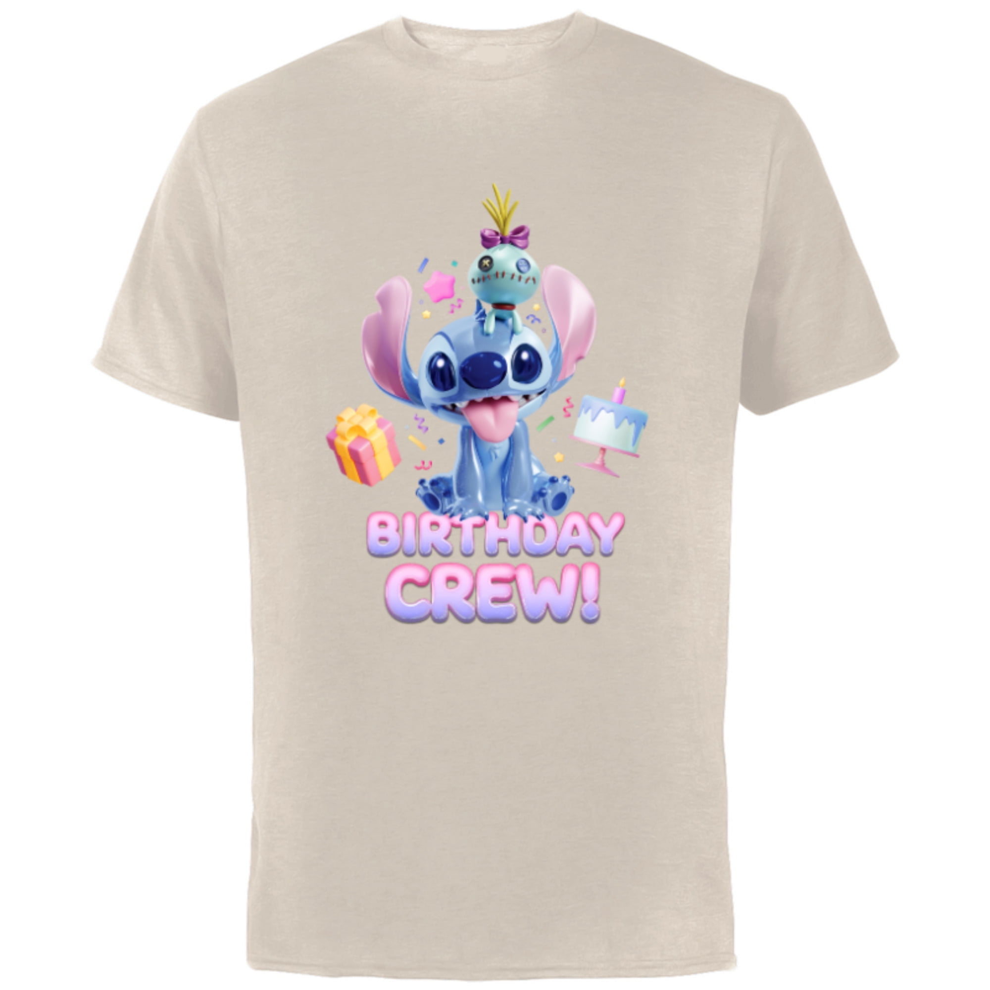 Disney Lilo & Stitch with Scrump Big Shiny Birthday Crew - Short Sleeve ...
