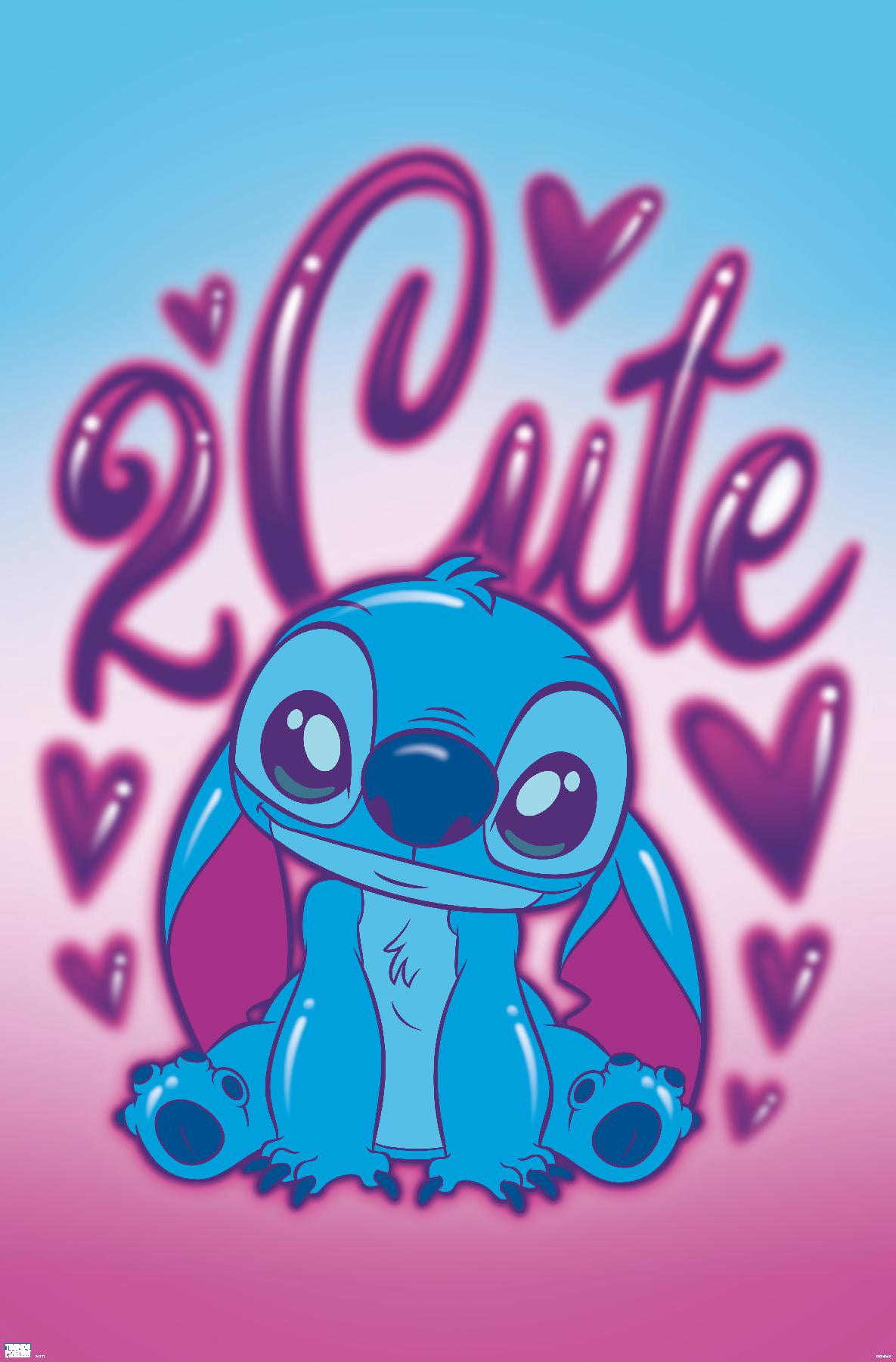 Disney Lilo and Stitch - 2 Cute Wall Poster, 14.725" x 22.375 ...