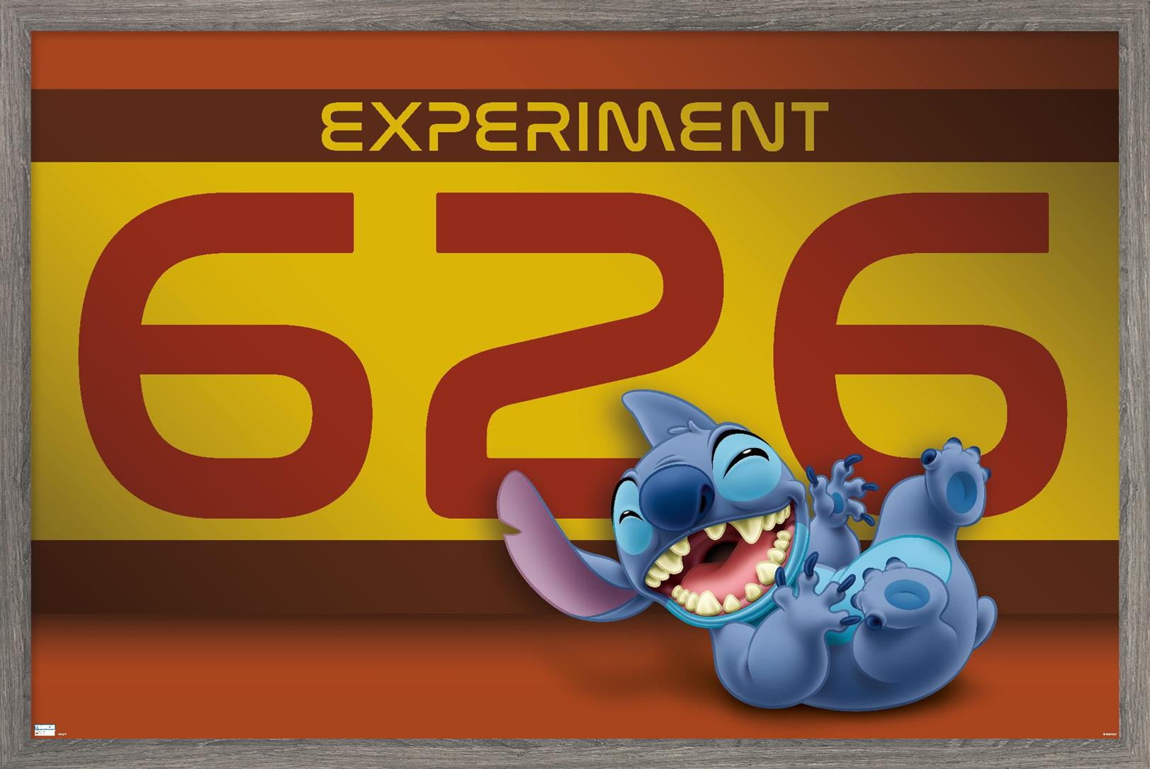Disney Lilo and Stitch - 626 Wall Poster, 22.375" x 34", Framed ...