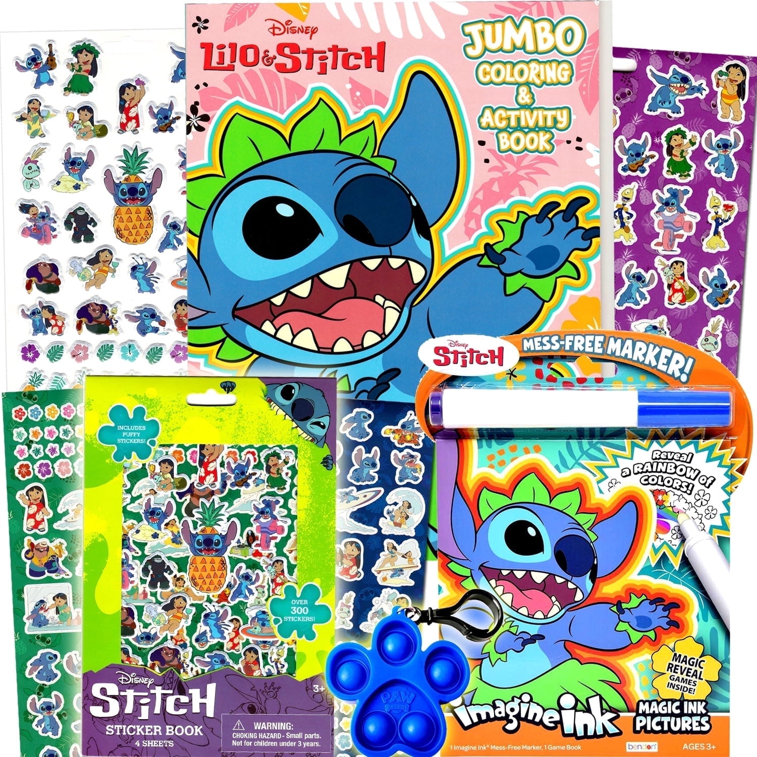 Disney Lilo and Stitch Coloring Book and Sticker Set for Kids by Bendon ...