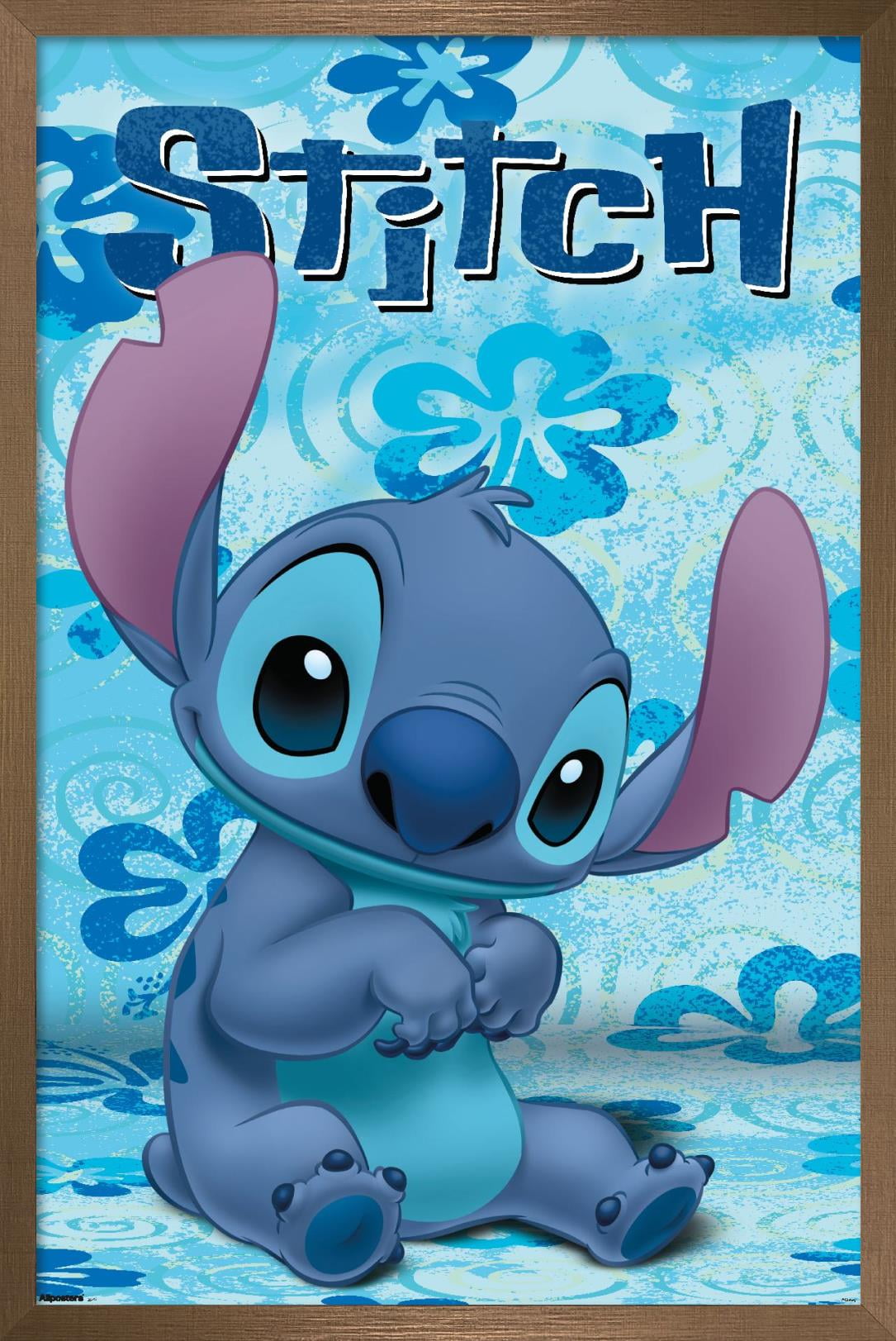 Disney Lilo and Stitch - Cute Wall Poster, 22.375" x 34" Framed ...