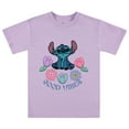 Disney Lilo and Stitch Girls Short Sleeve T-Shirt- Stitch Girls Tee ...