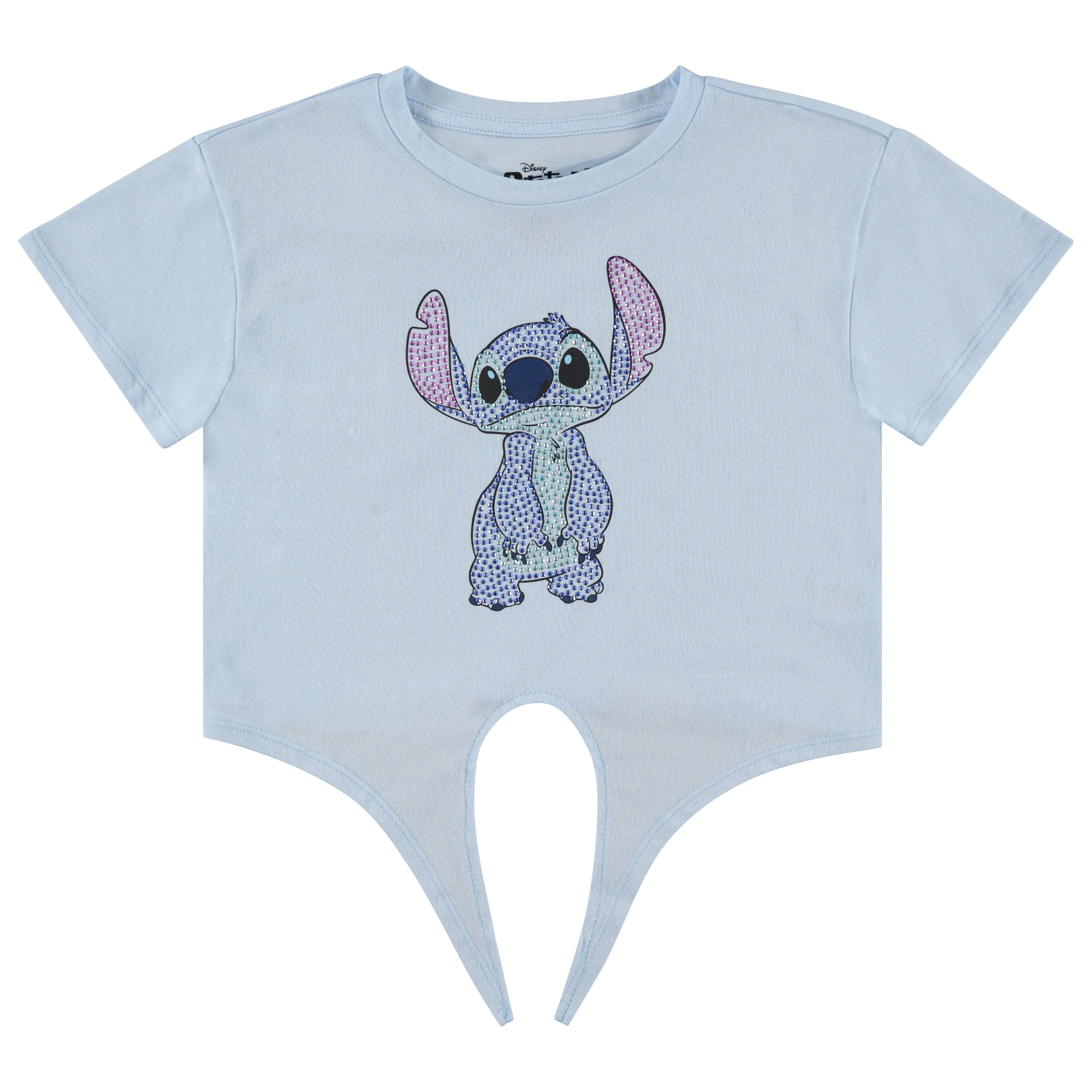 Disney Lilo and Stitch Girls Short Sleeve T-Shirt- Stitch Girls Tee ...