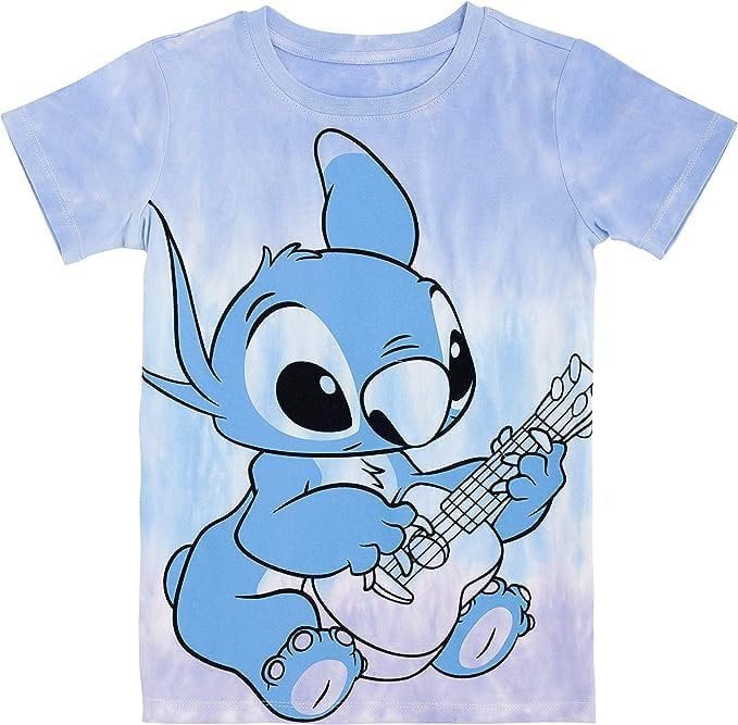 Disney Lilo and Stitch Girls Short Sleeve T-Shirt- Stitch Girls Tee ...