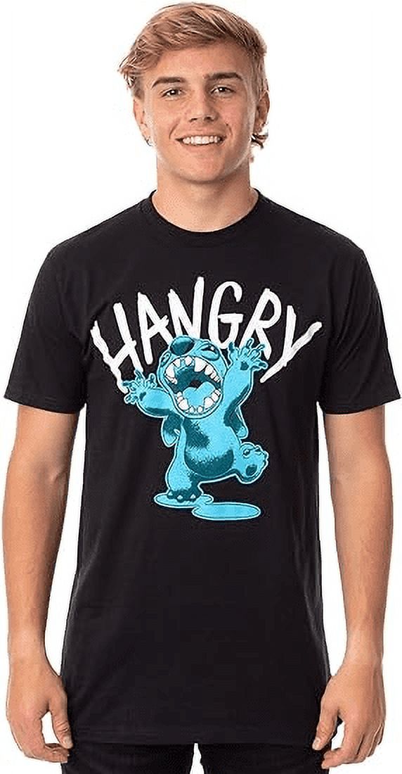 Disney Lilo and Stitch Hangry Stitch Movie Character T-Shirt - Walmart.com