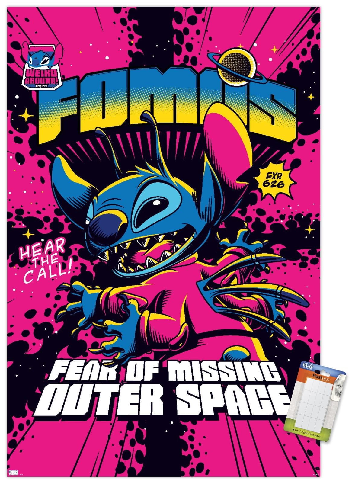 Disney Lilo and Stitch - Hear The Call Wall Poster, 14.725" x 22.375 ...