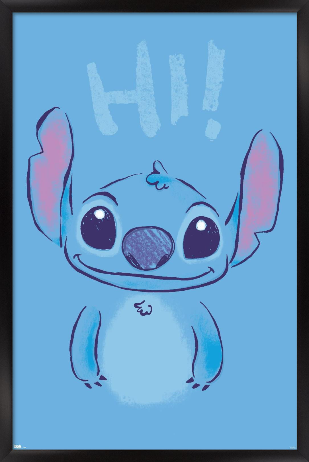Disney Lilo and Stitch - Hi Wall Poster, 22.375" x 34", Framed ...