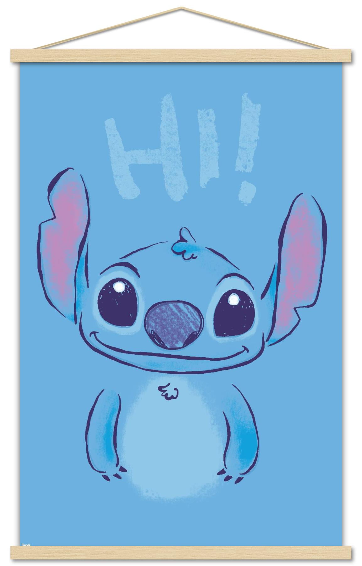 Disney Lilo and Stitch - Hi Wall Poster with Magnetic Frame, 22.375" x ...
