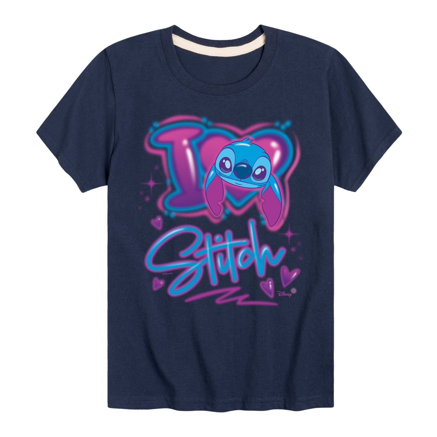 Disney - Lilo and Stitch - I Love Stitch - Boy's Toddler And Youth ...