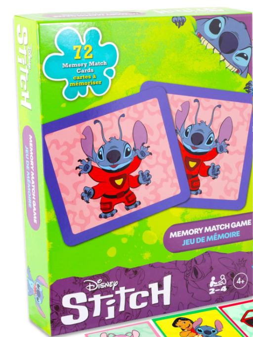 Disney Lilo and Stitch Memory Matching Game - 72 Memory Cards - Walmart.com