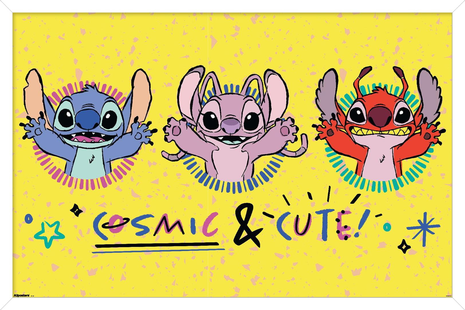 Disney Lilo and Stitch: Pattern Clash - Cosmic & Cute Wall Poster, 22. ...