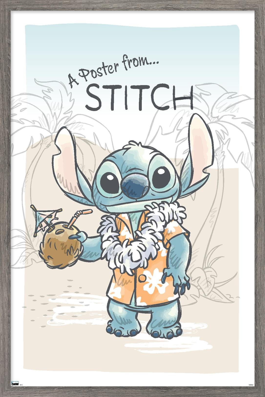 Disney Lilo and Stitch - Poster From Stitch Wall Poster, 14.725" x 22. ...