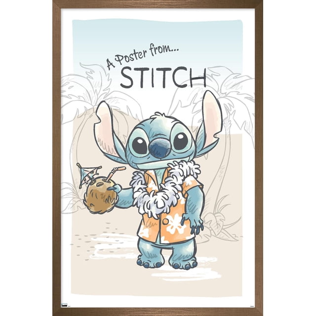 Disney Lilo and Stitch - Poster From Stitch Wall Poster, 22.375" x 34 ...