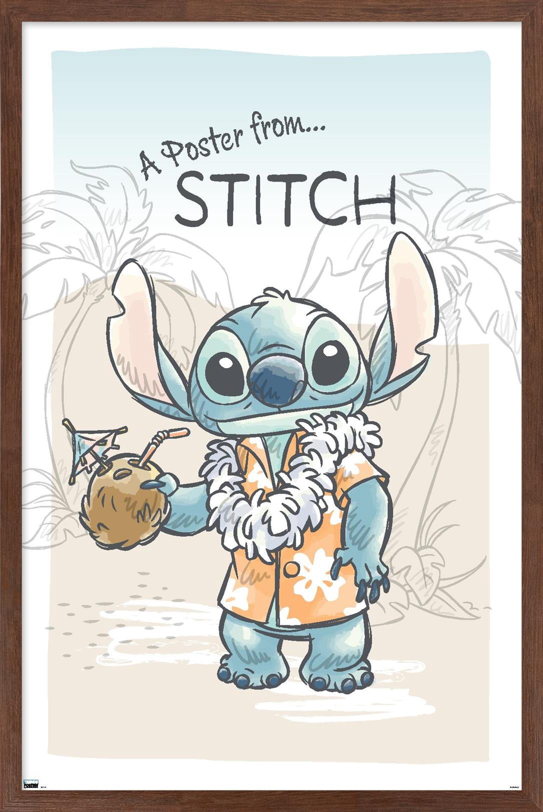 Disney Lilo and Stitch - Poster From Stitch Wall Poster, 22.375" x 34 ...