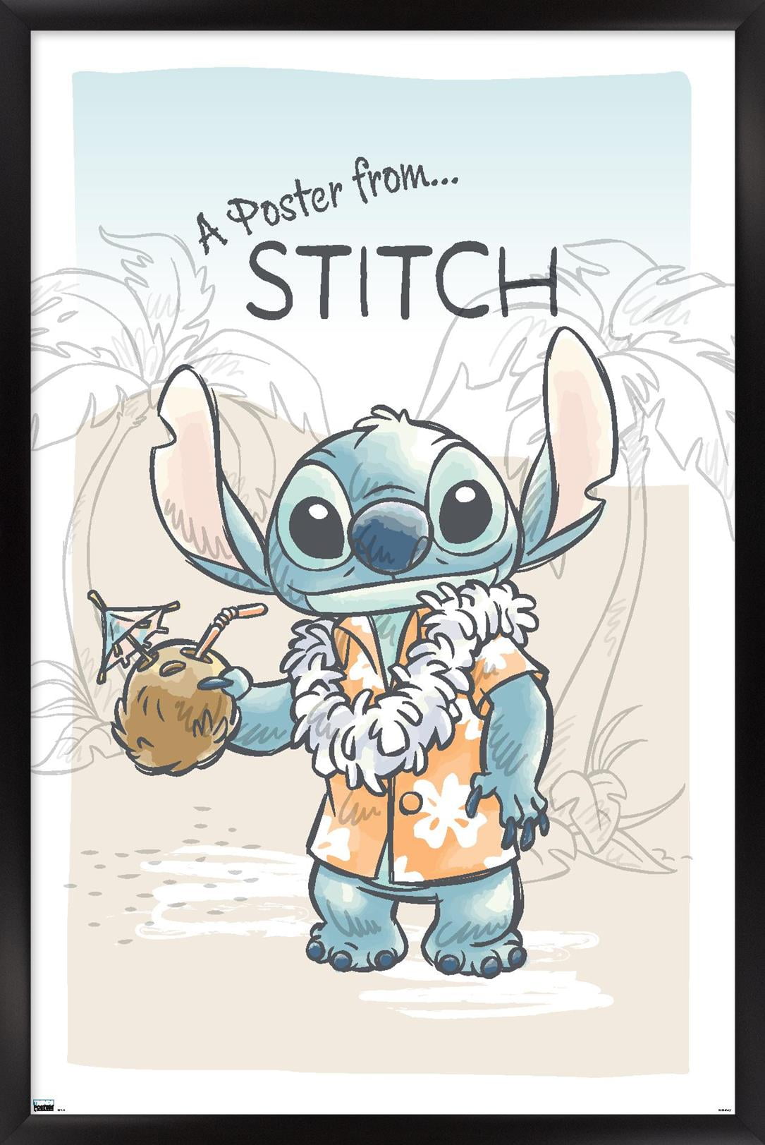 Disney Lilo and Stitch - Poster From Stitch Wall Poster, 22.375" x 34 ...