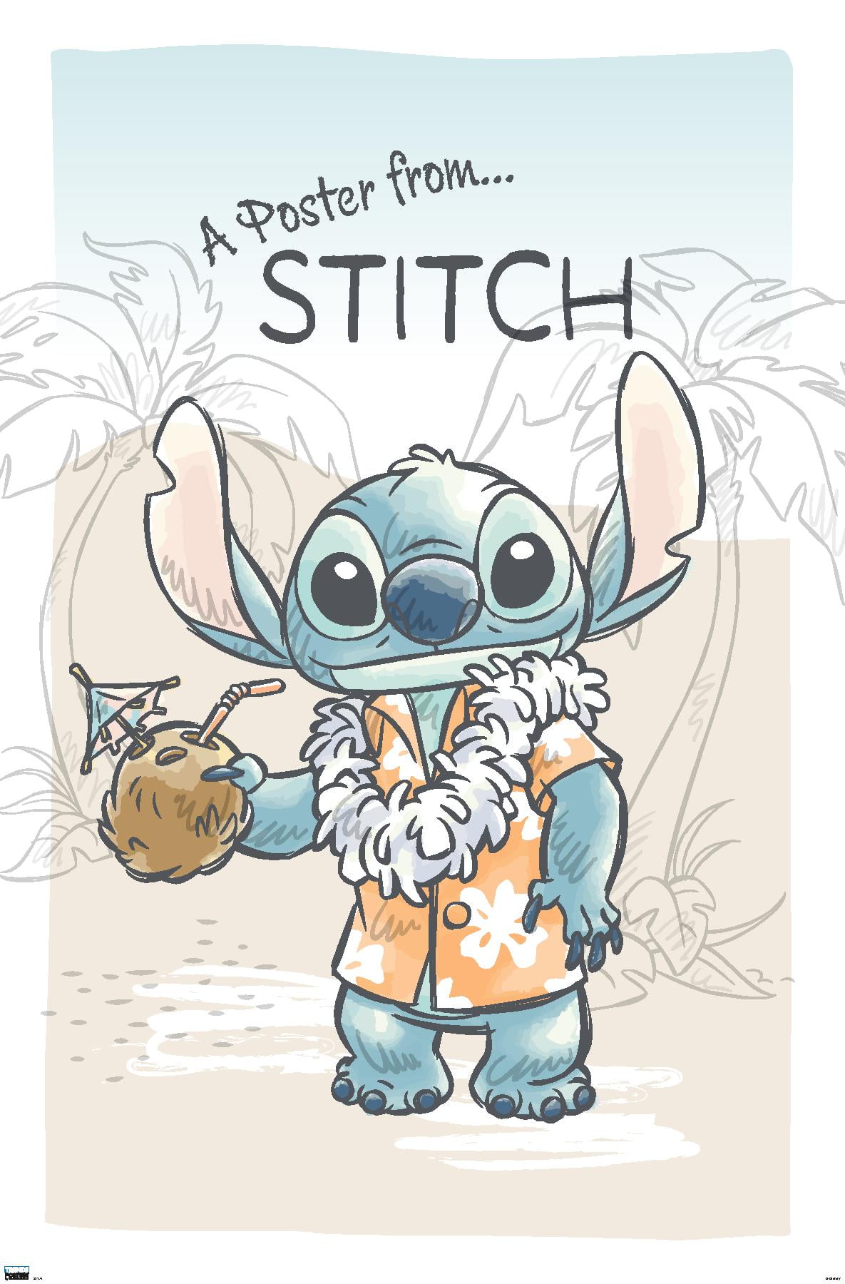 Disney Lilo and Stitch - Poster From Stitch Wall Poster, 22.375" x 34 ...