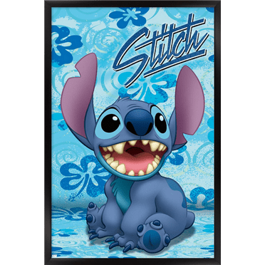 Disney Lilo And Stitch - Slobber Hi Wall Poster with Pushpins, 14.725 ...