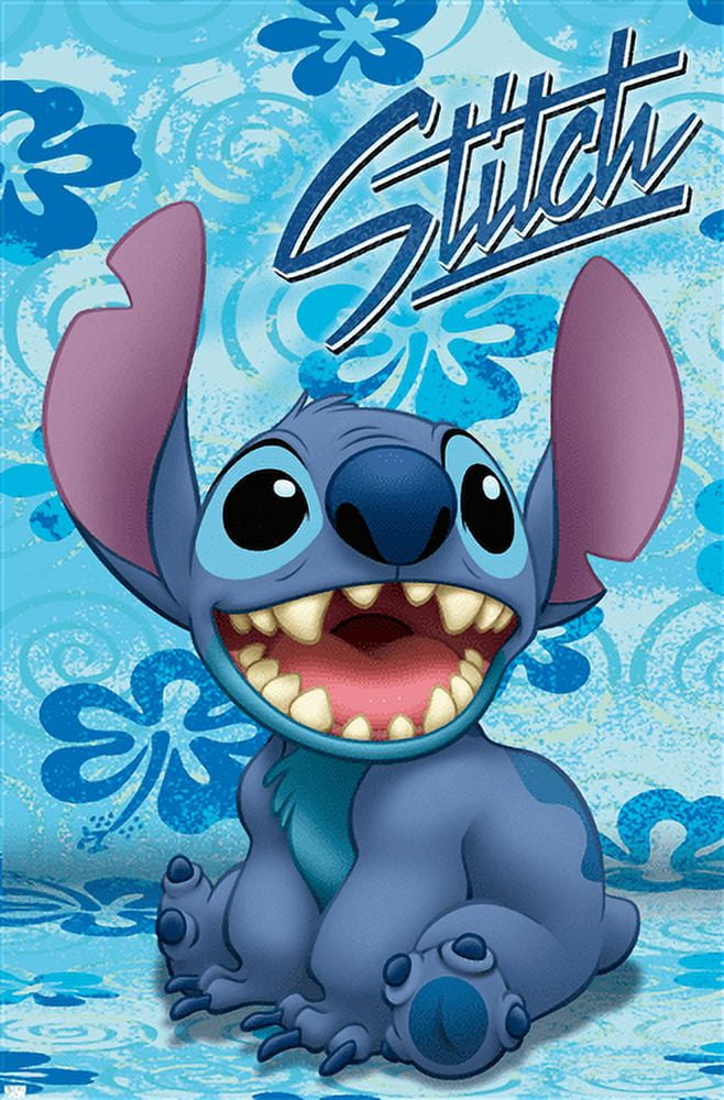 Disney Lilo and Stitch - Sitting Wall Poster, 22.375" x 34" - Walmart.com